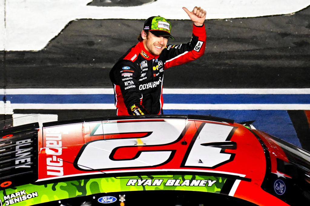 Ryan Blaney Wins Coca-Cola 600 Filled With Controversy